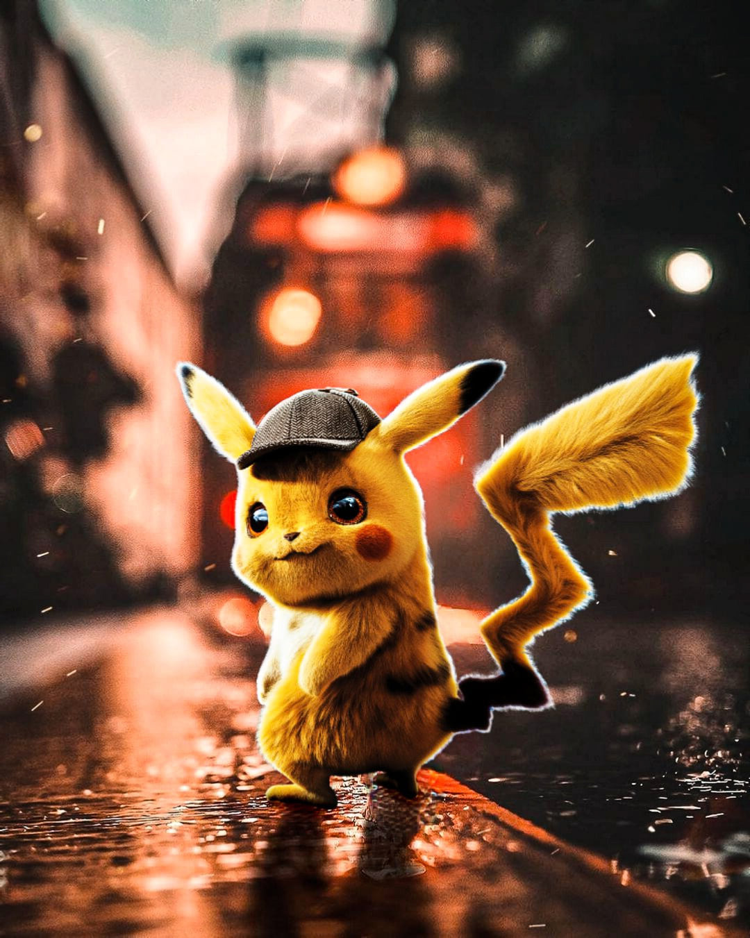 Pikachu's Playful Hat Adventure Wallpaper Free Download - Wallppr.com