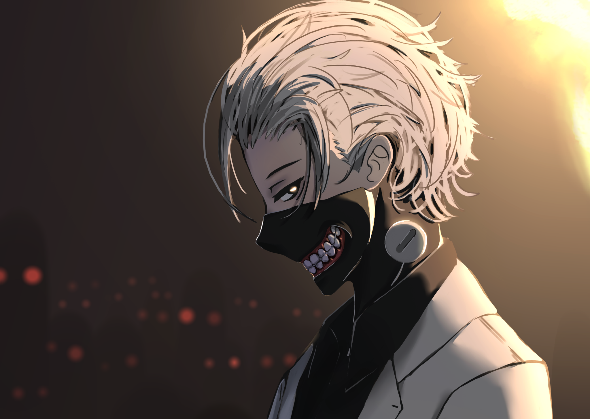 Tokyo Ghoul: Masked Shadows Unleashed Wallpaper Free Download - Wallppr.com
